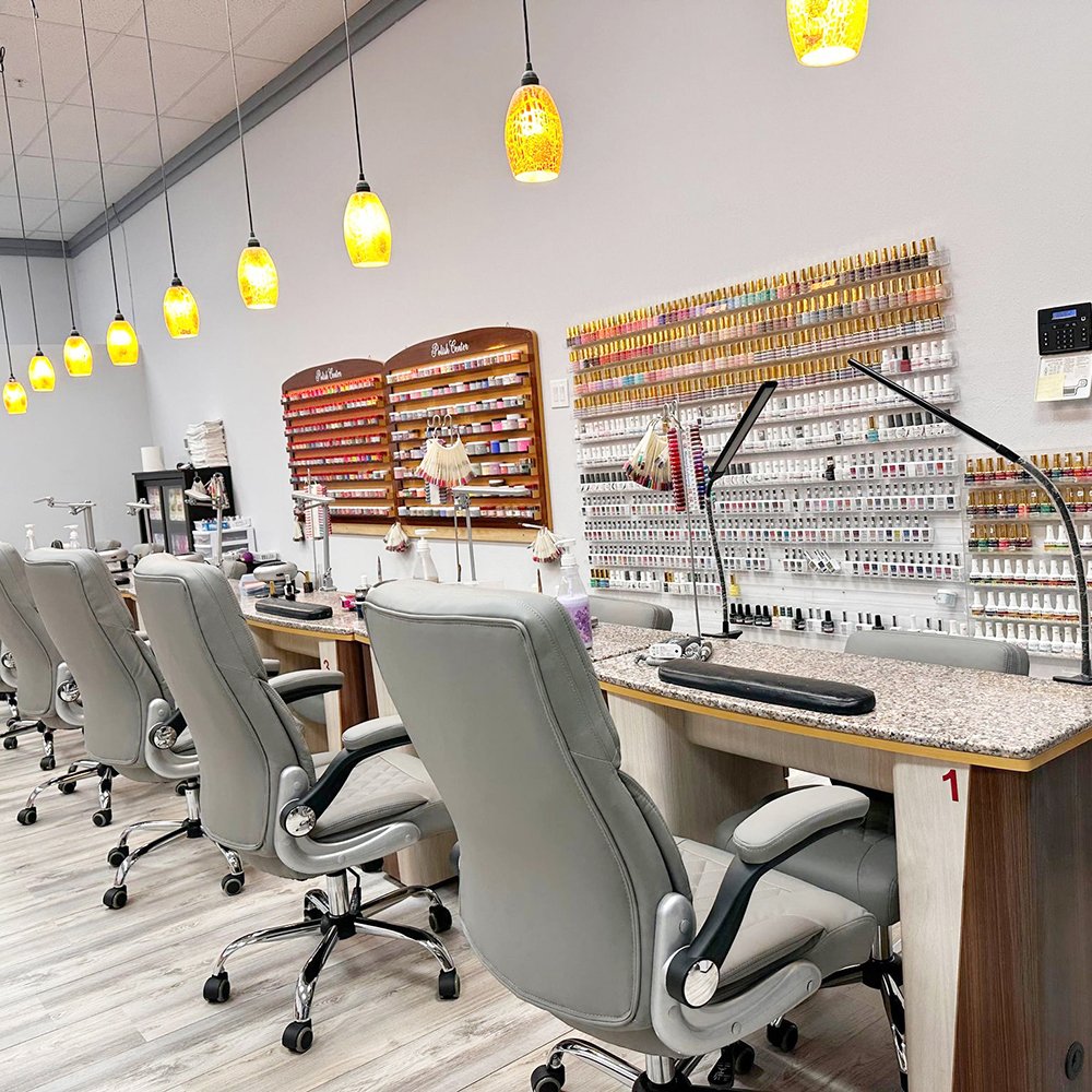 Combo Nail Table + Technician Chair + Customer Chair - Nail Chairs ...